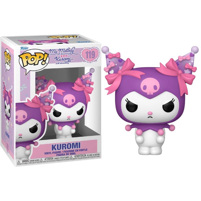 Hello Kitty - Kuromi (Grumpy) 20th Anniversary Pop! Vinyl Figure ...
