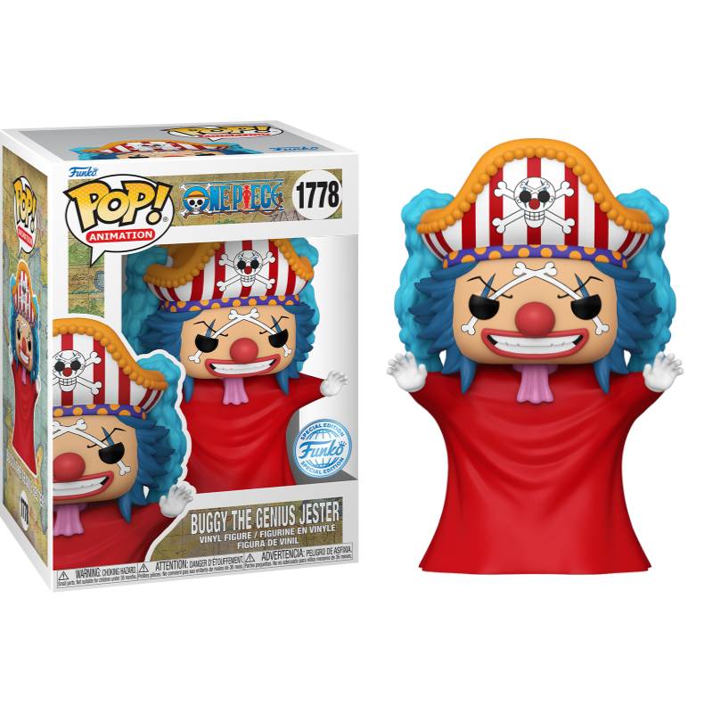 One Piece - Buggy (Post Time-Skip) Pop! Vinyl Figure [RS] – POPin ...