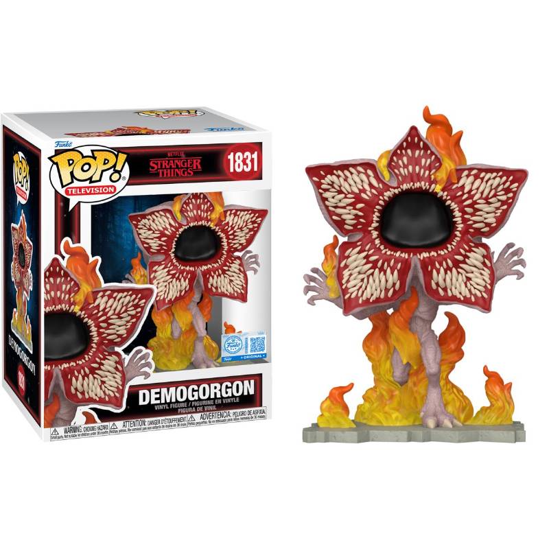Stranger Things - Demogorgon (On Fire) US Exlcusive Pop! Premium [RS ...
