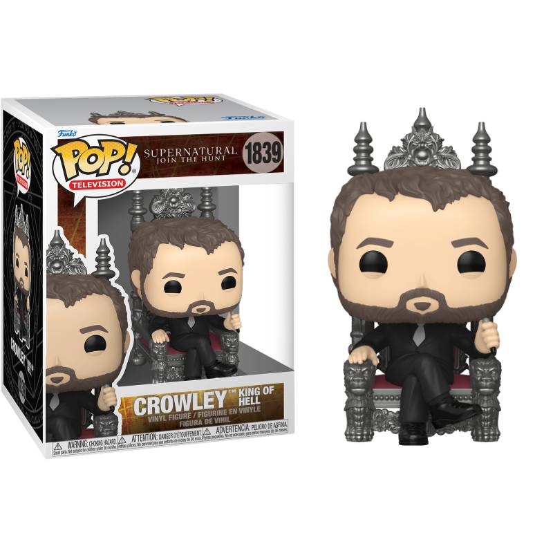 Supernatural - Crowley (King of Hell) Pop! Premium Figure – POPin ...