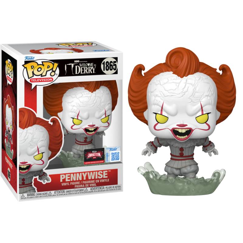 Welcome to Derry - Pennywise Running Pop! Vinyl Figure [RS] – POPin ...